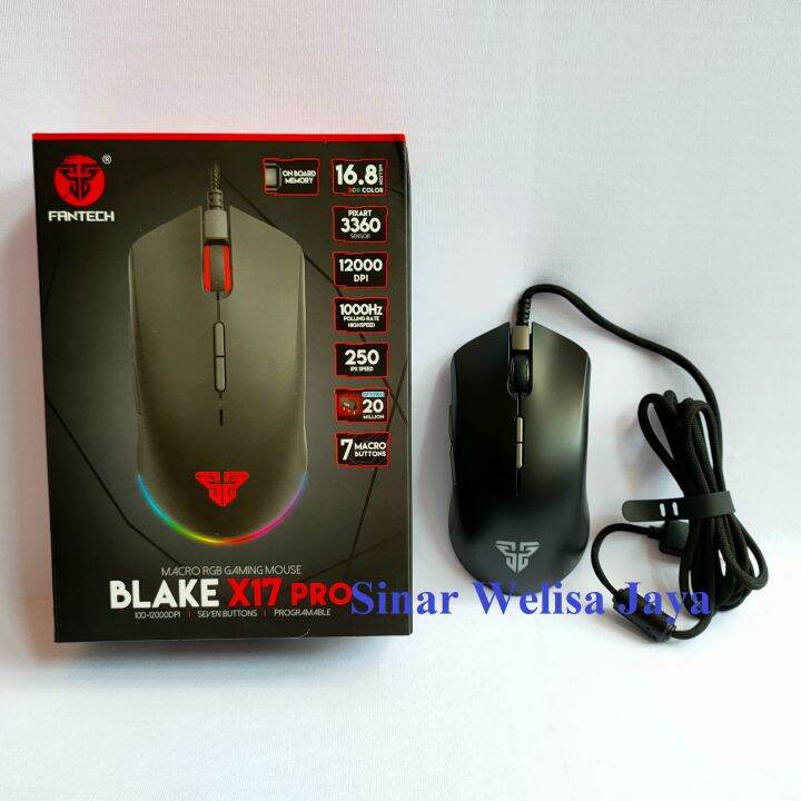 Fantech Blake Gaming Mouse X17 Pro | Lazada Indonesia