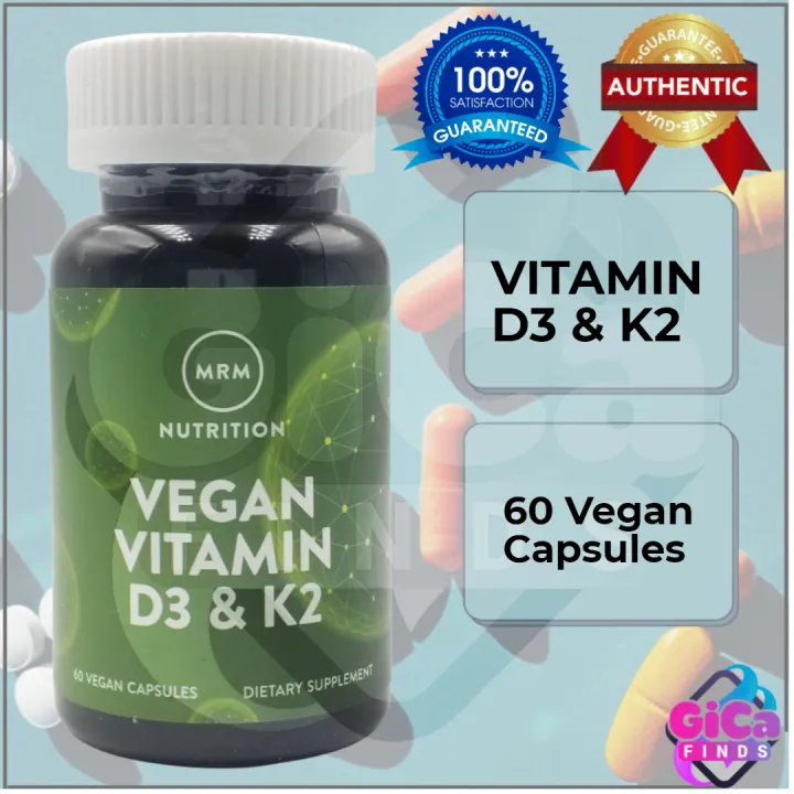 MRM Vegan Vitamin D3 & K2 60 Vegan Capsules | Lazada PH