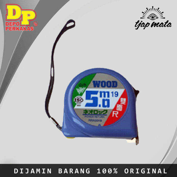meteran wood 5M fengsui original | Lazada Indonesia