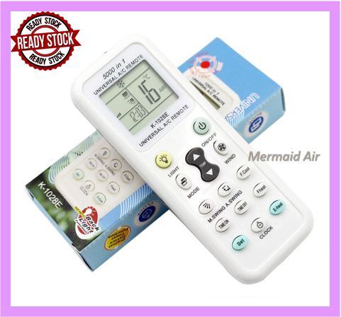 Universal Aircond Remote Control // 1000 in 1 Air Conditioner Remote ...