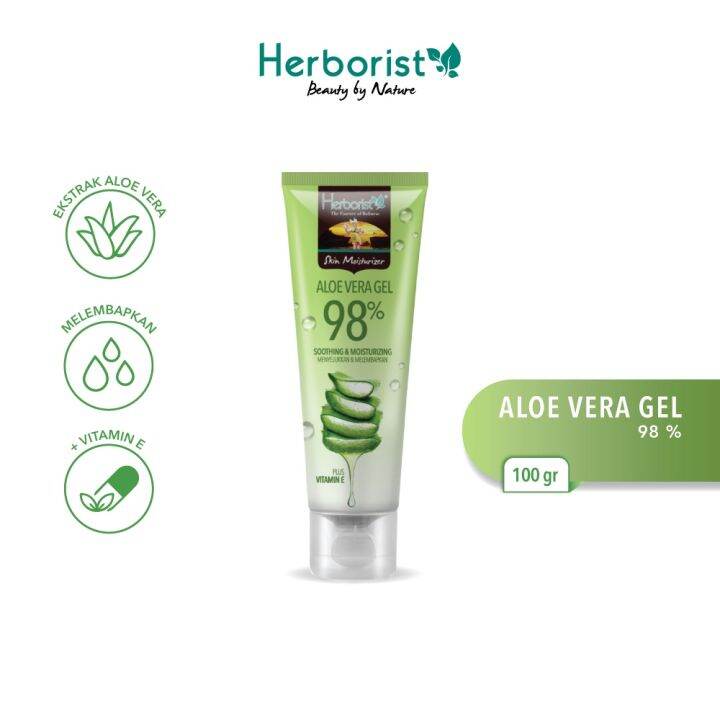 Herborist Aloe Vera Gel Tube 100gr Herborist Herboris Aloe Vera Gel ...