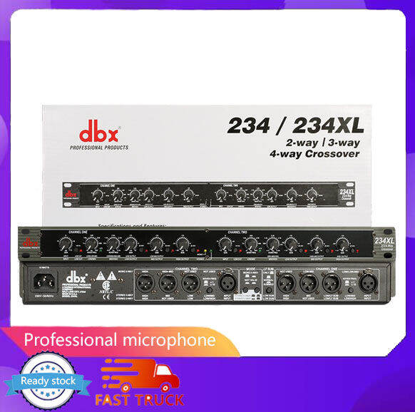DBX 234 Frequency divider stereo 2 way/3 way / 4way Crossover | Lazada