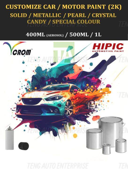 Customize Car ＆ Motor 2k Paint / Custom kereta ＆ motor 2k cat （Solid ...