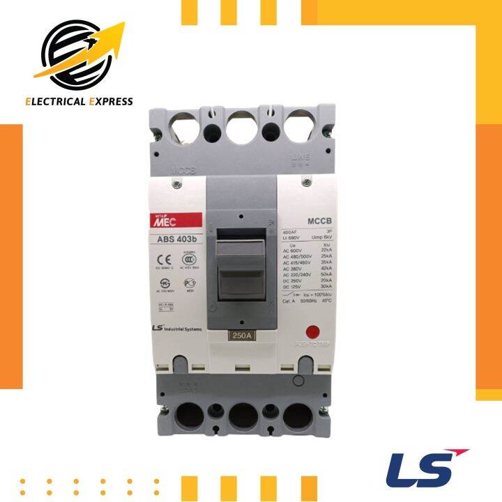 LS เบรคเกอร์ รุ่น ABS 403b 250A | Lazada.co.th