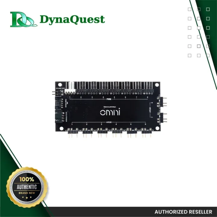 【Ready Stock】 TECWARE OMNI FAN HUB 8-PORT UNIVERSAL PWM + ARGB HUB ...