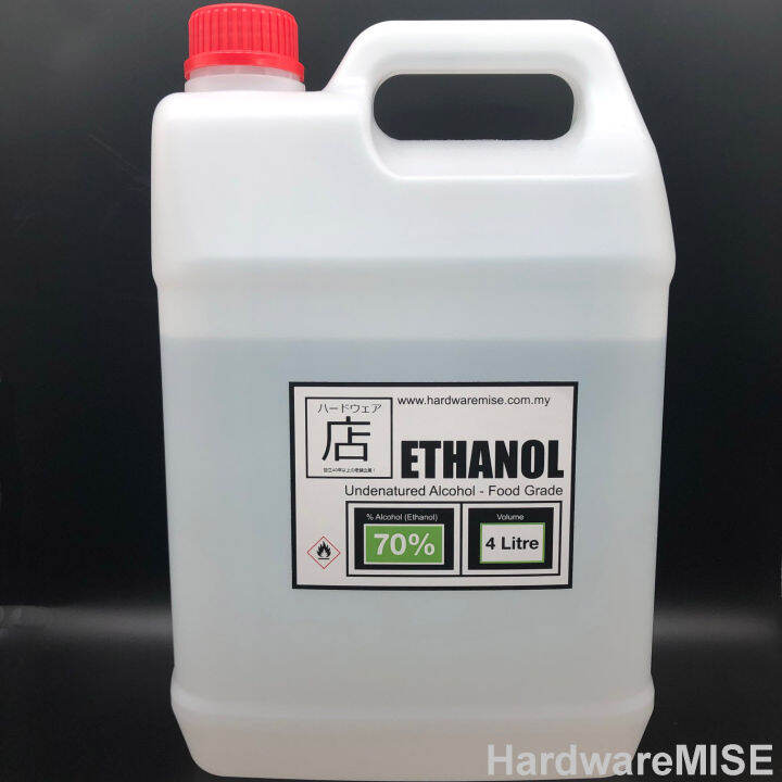Ethanol 70 Sanitizer Food Grade Undenatured Ethyl Alcohol Potable