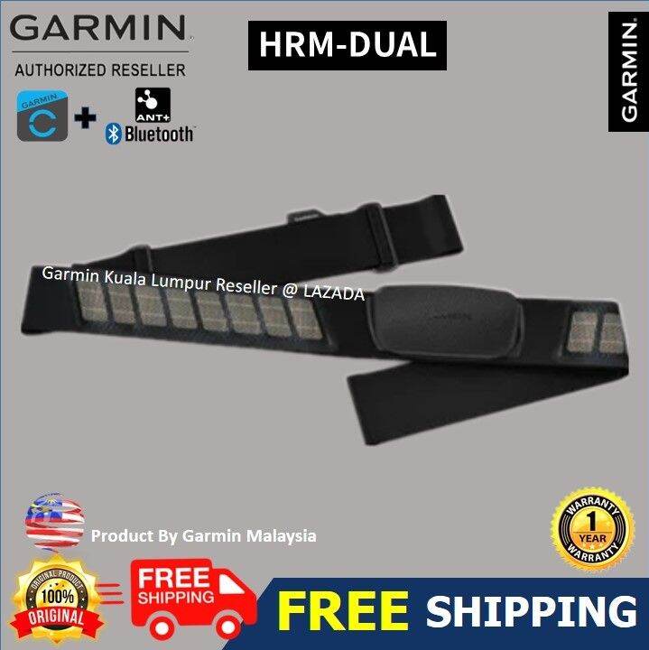 GARMIN HRM-DUAL / HRM DUAL - Premium Heart Rate Monitor Strap ( ANT+ ...