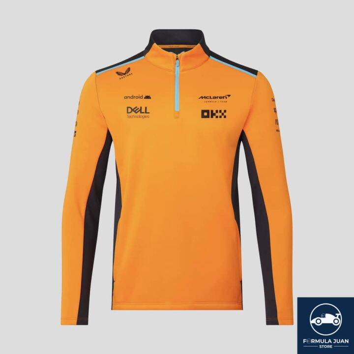 McLaren F1 2023 Team 1/4 Zip Sweatshirt (Official F1 Merch) - Formula ...