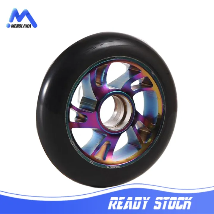 Menolana Roller Skate Wheels Replacement Steel Hub Inline Wheels Inline ...