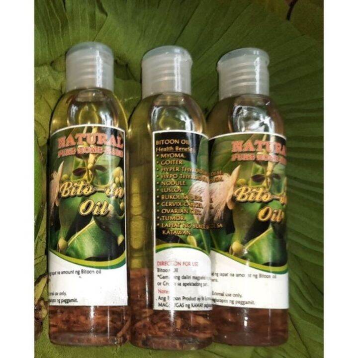 [Nature's Herbs] Pure BITOON OIL 100ml and BITOON CREAM 50g (Gamot sa ...