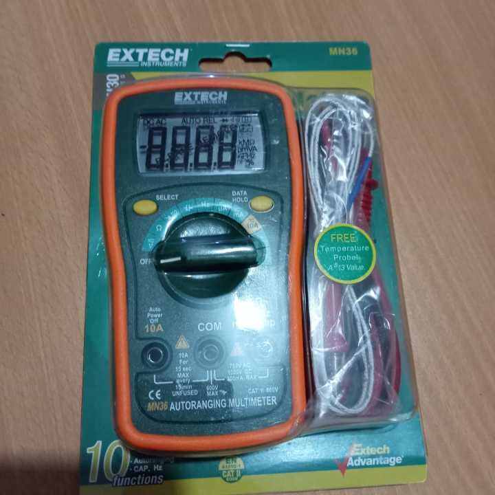 Extech MN36 Digital Mini MultiMeter | Lazada Indonesia