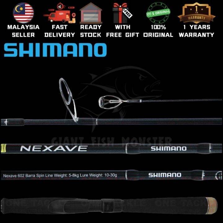 2019 100% ORIGINAL SHIMANO NEXAVE SPINNING FISHING ROD | Lazada