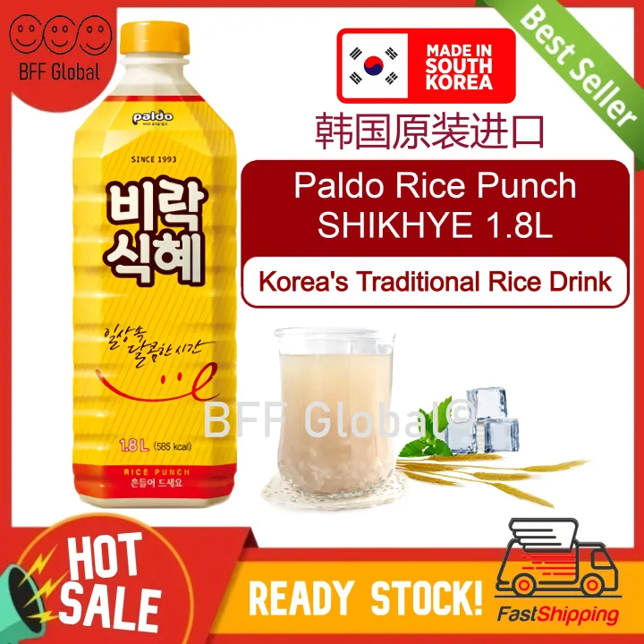Korea Paldo Rice Punch SHIKHYE Sikhye / Korean Sweet Rice Drink 1.8L Korea Traditional Drinks NO ...