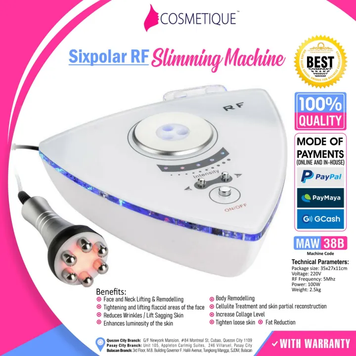 Portable Multipolar Sixpolar RF Radio Frequency Massager Body Slimming ...