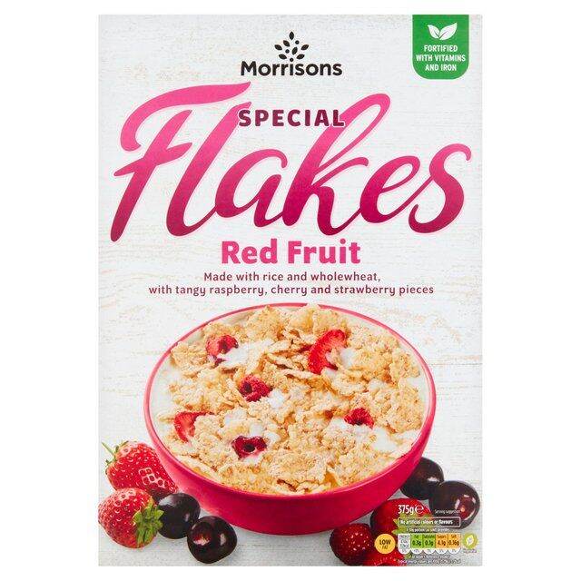 Morrisons Special Flakes Red Fruit มอริสัน สเปเชี่ยล เฟล็ก เรด ฟรุ๊ท ...