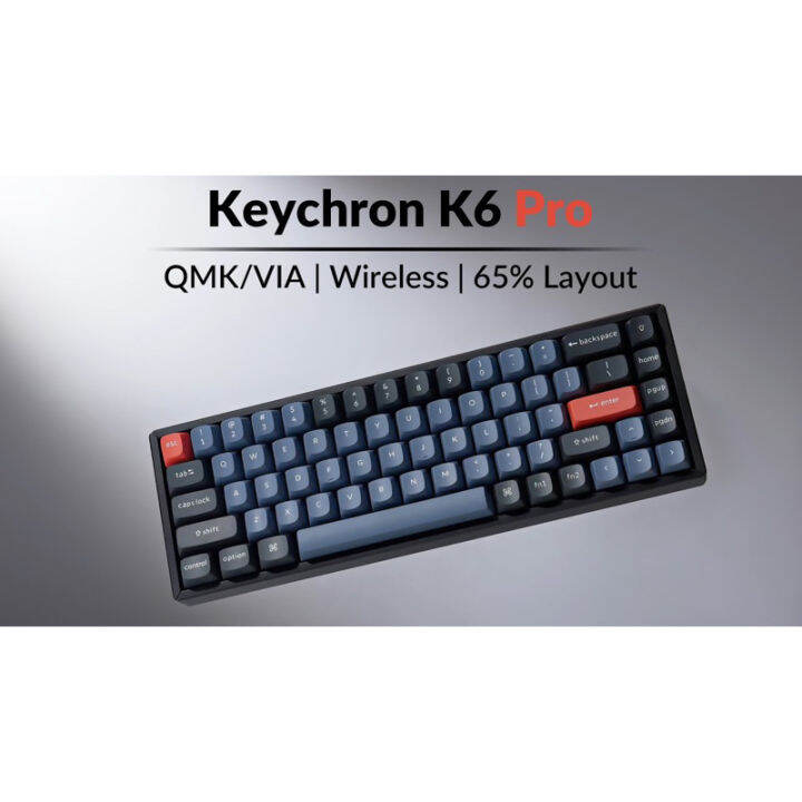 Bàn phím cơ không dây keychron k6 pro QMK/VIA | Lazada.vn