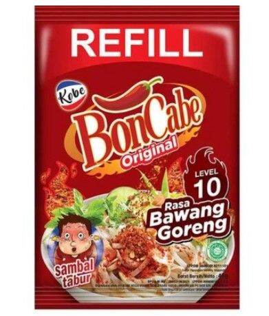 Bon Cabe Indonesia REFILL Level 10 45g Authentic Indonesian Medium ...