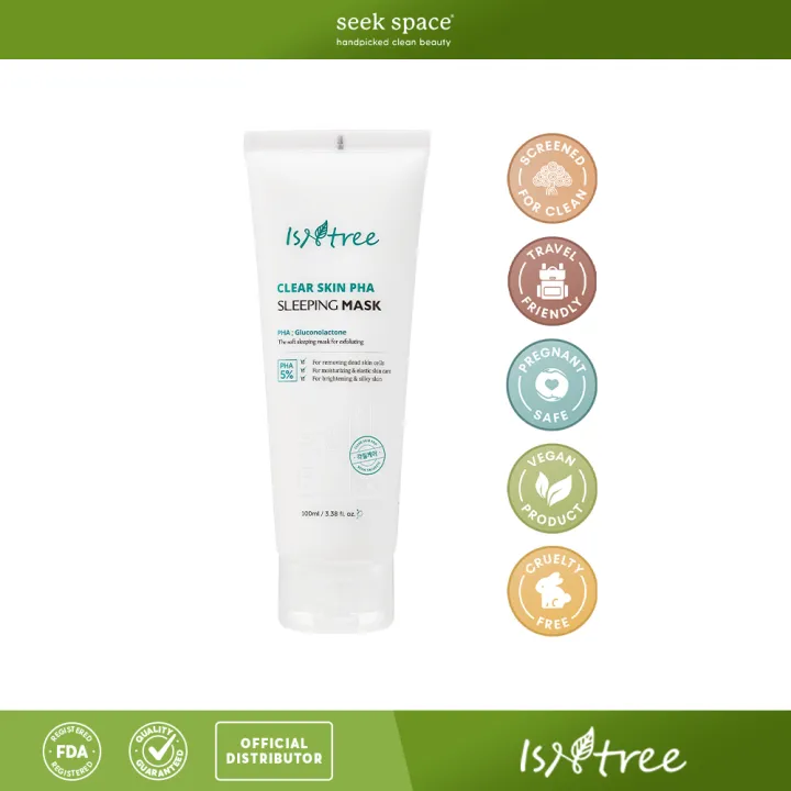 ISNTREE Clear Skin PHA Sleeping Mask 100 mL | Lazada PH