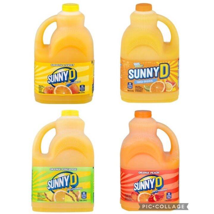 SUNNY D Imported Juice Drink 100 Vitamin C 1.89L / 1 gallon | Lazada PH