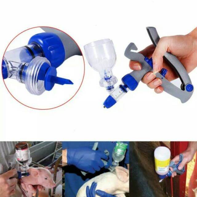 Spuit Suntikan Besar Jumbo Kapasitas 5 ml Alat Suntik Otomatis Hewan ...