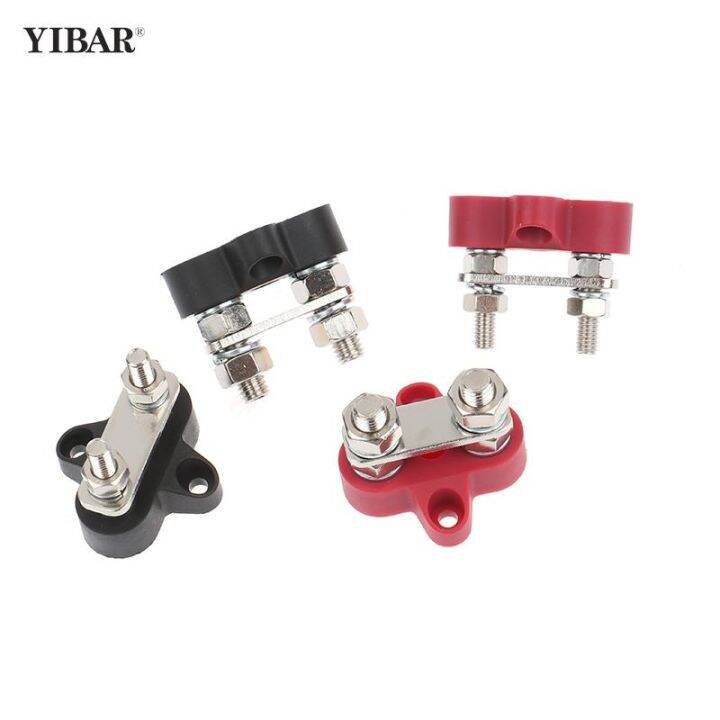 5/16 quot; 1/4 quot; M6 M8 Terminal Block Studs Bus Bar BusBar Positive Negative Heavy Duty ...