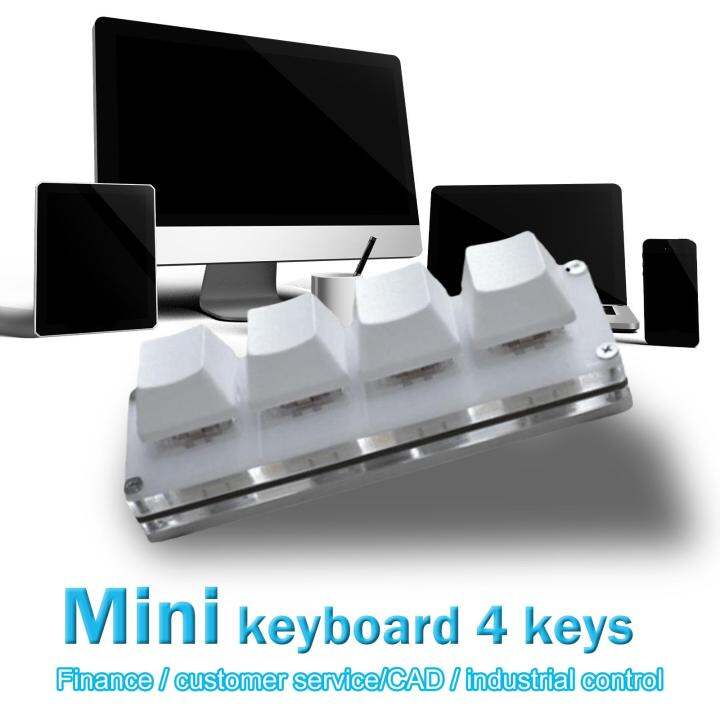 Keypad Mini Keyboard 4 Keys Copy And Paste One Key Password Shortcuts
