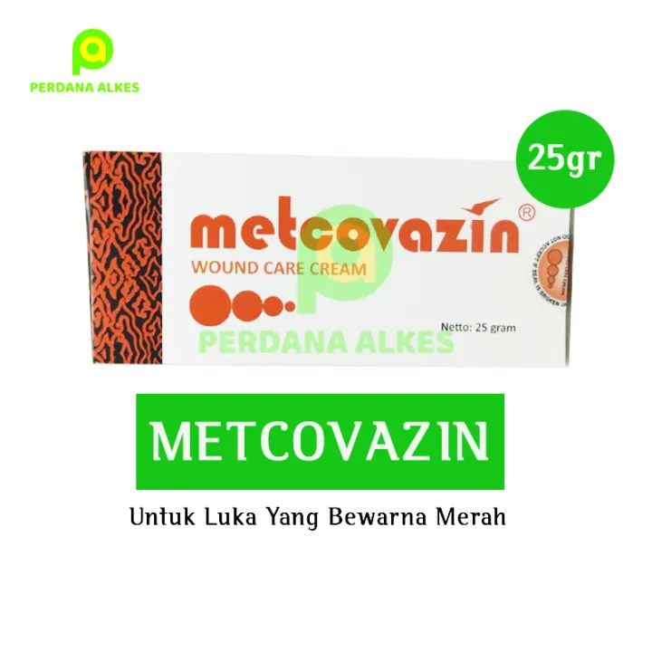 Metcovazin Red Merah 25gr Salep Luka | Lazada Indonesia