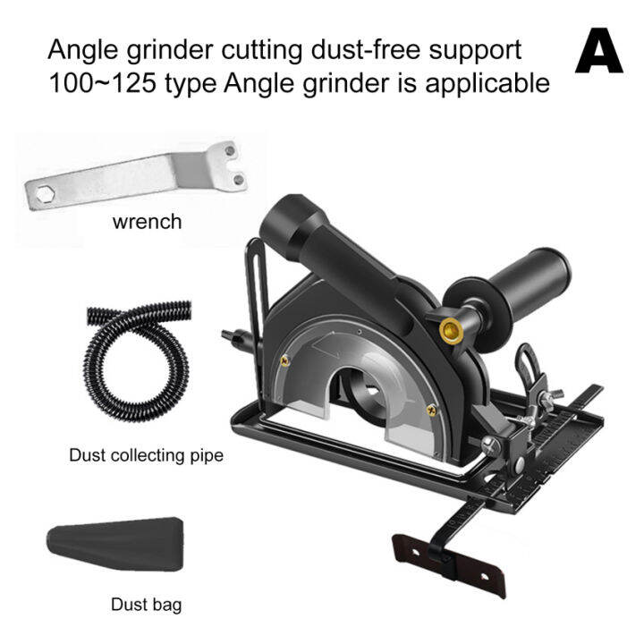 Angle Grinder Base Bracket 45°Degree Adjustable Cutting Base Positioning Bracket Stable Slotting ...