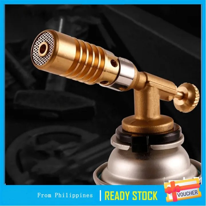 Portable Gas Torch Butane Gas Welding Torch Cooking Blow Torch Copper ...