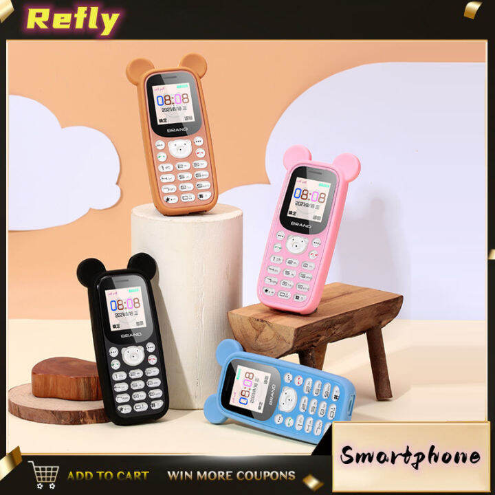 H21 mini cartoon bear mobile phone 2G network super long standby | Lazada
