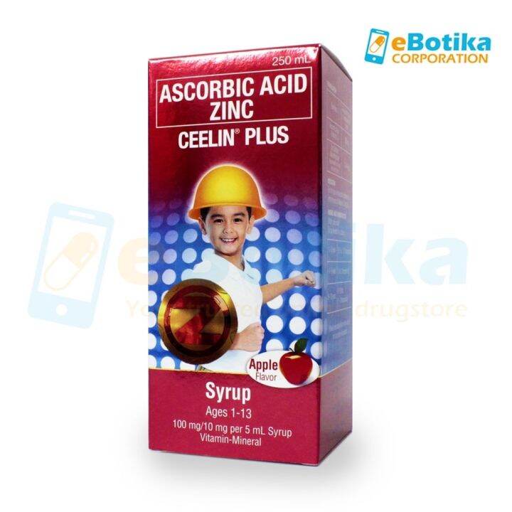 Ceelin Plus With Zinc Syrup Age 1-13 250ml | Lazada PH