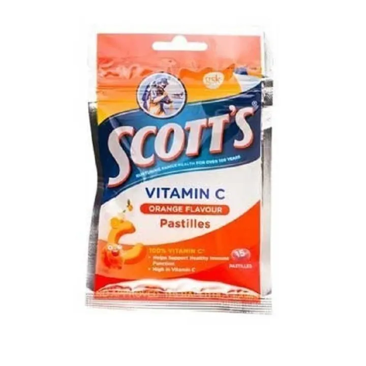 Scott\\\'s Vitamin C Pastilles Orange 30G 15S | Lazada