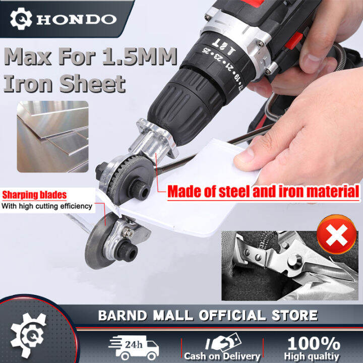 Electric Drill Plate Cutter Metal Sheet Cutter Free Cutting Tool ...