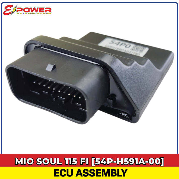E-POWER Yamaha MIO SOUL 115 FI [54P-H591A-00] Engine Control Unit (ECU) Assy. | Lazada PH
