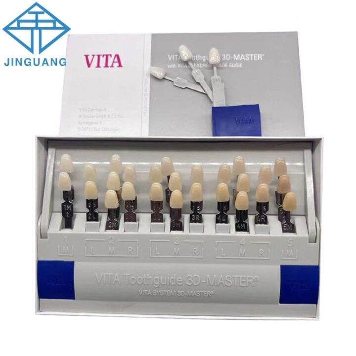Dental Vita Teeth Whitening Bleached Shade Guide Denture 3D Master 29 ...