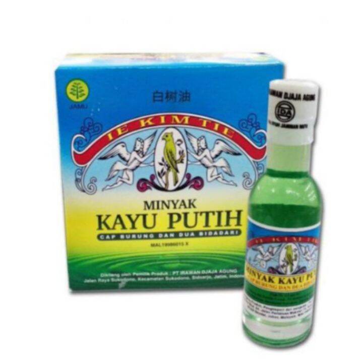 Minyak Kayu Putih Cap Burung Dan Dua Bidadari (12 botol x11ml) | Lazada