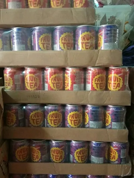 Fruit Tea Kaleng 318 ml isi 24 pcs/12 pcs / Minuman Kaleng / Minuman ...