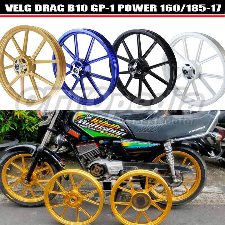 Velg Racing Power Drag GP1 GP-1 Wheel Daytona Model BRT Cobra Single ...