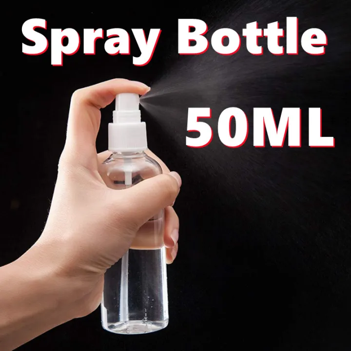 Portable Refillable Spray Bottle Alcohol Bottle Trigger Spray Hand ...
