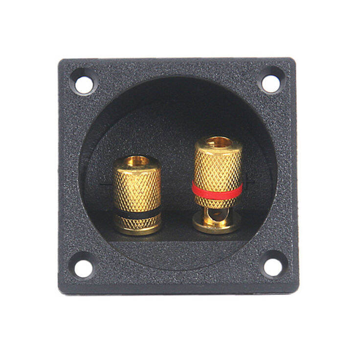 LEI 1pc WP2-27 2 Positions Square Audio Speaker Junction Box ABS ...