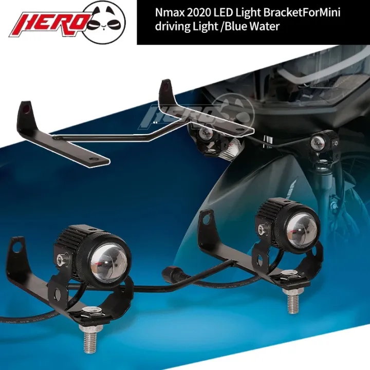 Mini Diving Light For Motorcycle Nmax 2020（Nmax V2）LED Light Bracket ...