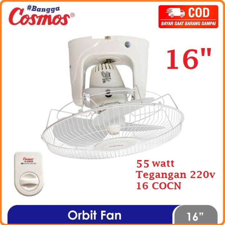 Kipas Plafon COSMOS 16COCN Kipas Orbit 16 Inch Bergaransi | Lazada Indonesia