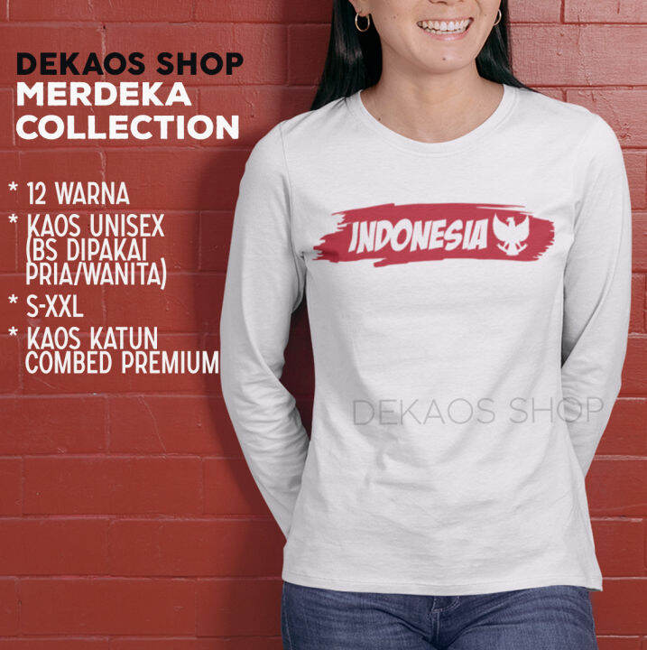 KAOS INDONESIA GARUDA / KAOS INDONESIA / KAOS 17AGUSTUS / KAOS TIM ...
