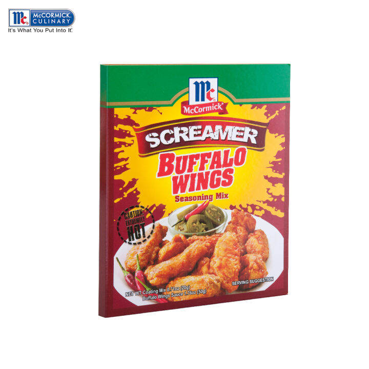McCormick Buffalo Wings Screamer Seasoning Mix 70g FREE SHIPPING BH ...