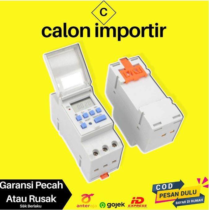 Power Timer Programmable Time Switch Relay 16A 220V 2000W Relay ...