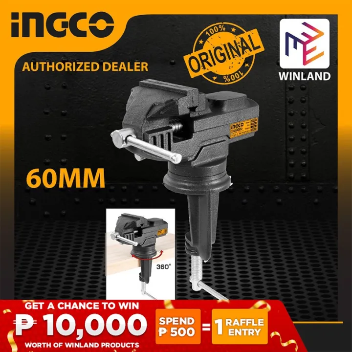 bench vice INGCO Original Bench Vise Gato with Anvil 60mm HBV082 ...