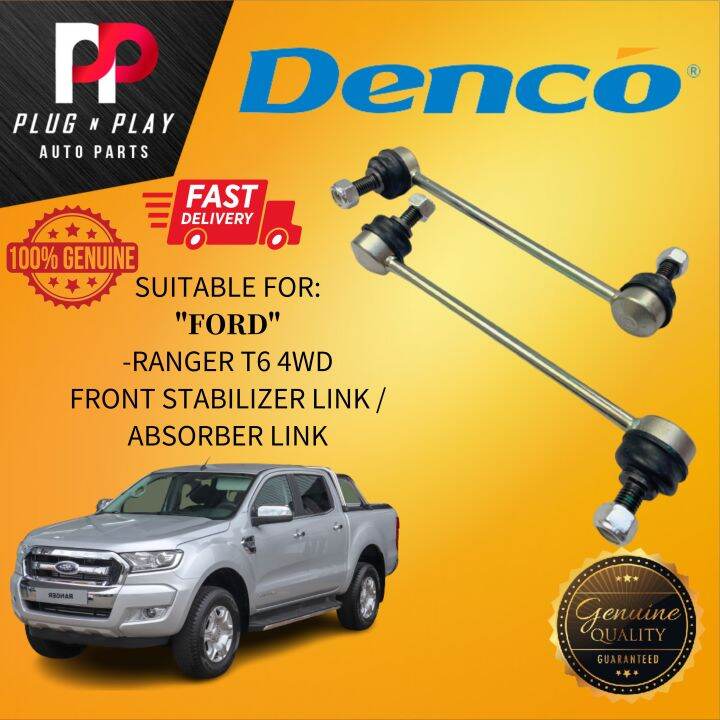 FORD RANGER T6 4WD DENCO FRONT STABILIZER LINK / ABSORBER LINK QUALITY ...
