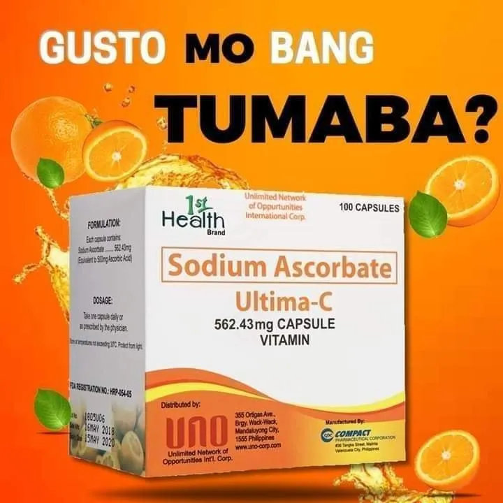 Sodium Ascorbate Ultima-C 100 Capsules | Lazada PH