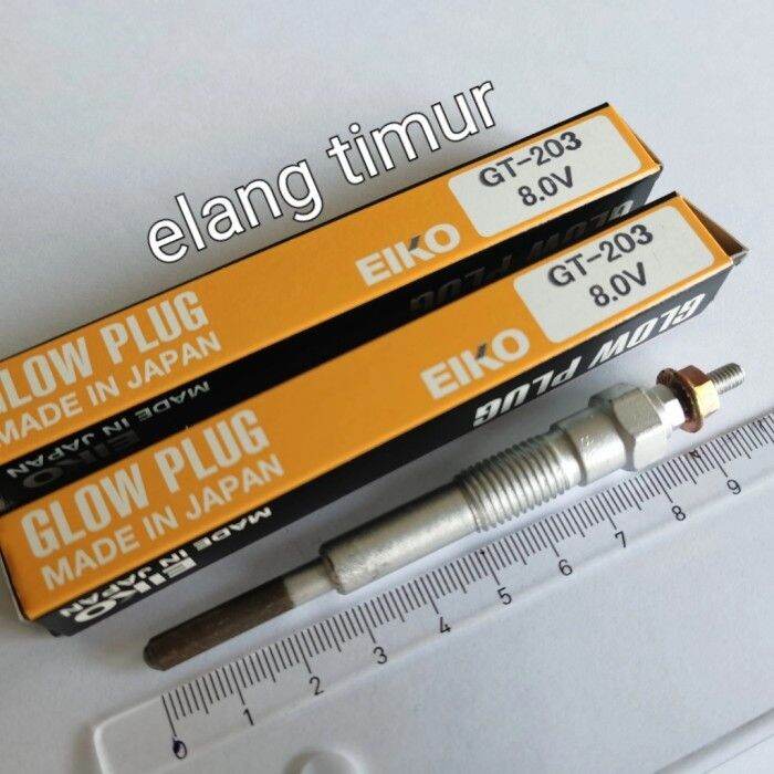 Busi Pemanas Glow Plug Toyota Dyna / Delta 8 Volt Eiko Gt-203 Jepang ...