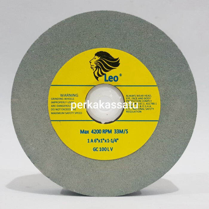 BATU GERINDA DUDUK HALUS 150MM 6" X 1" X 1-1/4" 6 INCI 150 MM GC100 ...